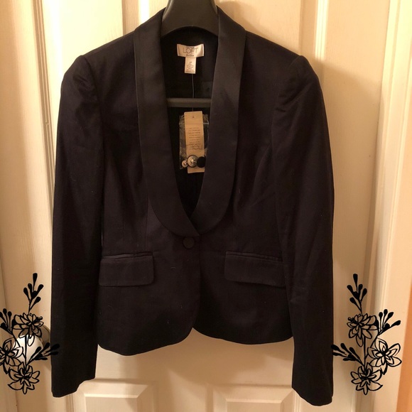 LOFT | Jackets & Coats | Ann Taylor Loft Black Petite Jacket Nwt | Poshmark
